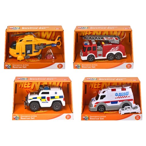 Tesco Go! Play Emergency Action Rescue Set - Tesco Groceries