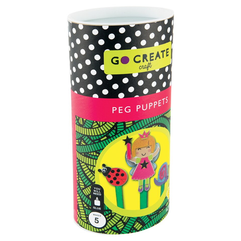 Tesco Go Create Peg Puppets - Tesco Groceries