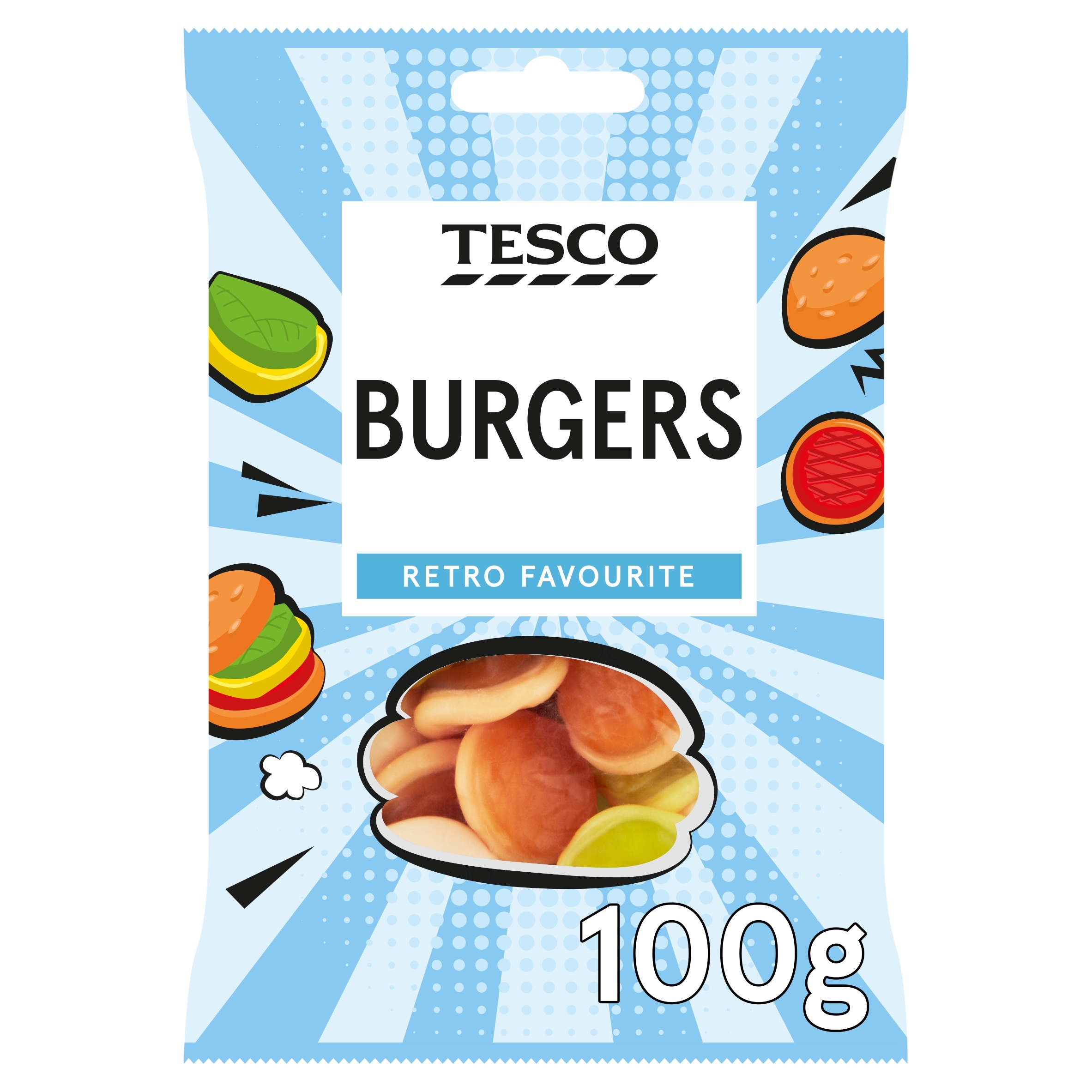 Tesco Burgers 100g - Tesco Groceries