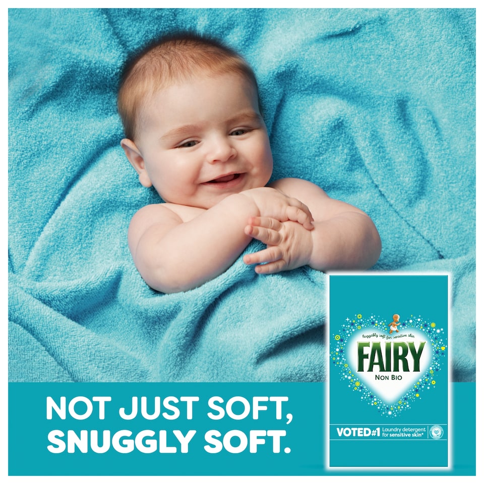 Fairy Non Bio Washing Powder 65 Washes 3250g - Tesco Groceries
