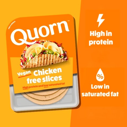 Quorn Vegan Chicken Free Slices 100G - Tesco Groceries