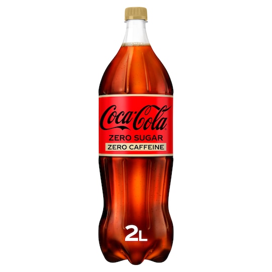 Coca-Cola Zero Sugar Zero Caffeine 2 Litre - Tesco Groceries