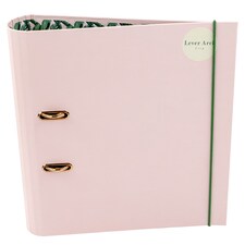 Pink Palm Lever Arch - Tesco Groceries