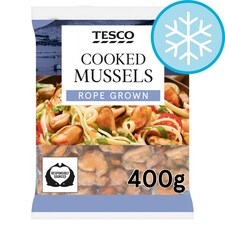 Tesco Cooked Mussels 400G - Tesco Groceries