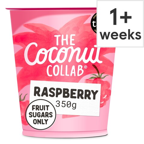 The Coconut Collab Dairy Free Coconut Yogurt - Raspberry 350g - Tesco ...