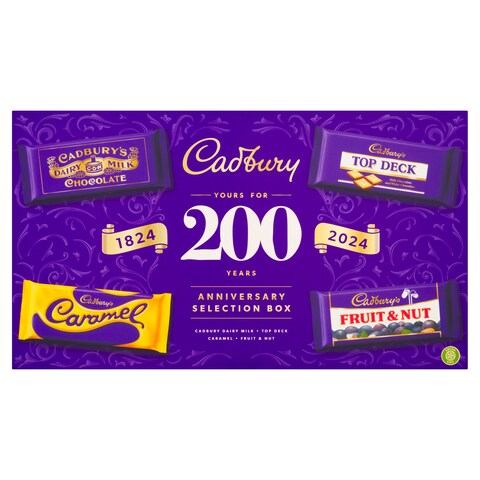 Cadbury Chocolate 200 Years Anniversary Selection Box 420g - Tesco ...