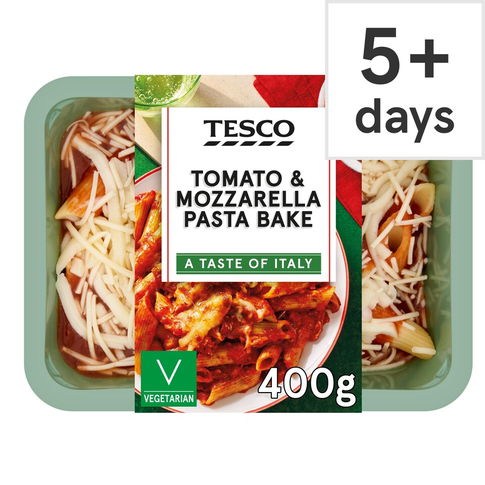 Tesco Tomato & Mozzarella Pasta Bake 400G - Tesco Groceries