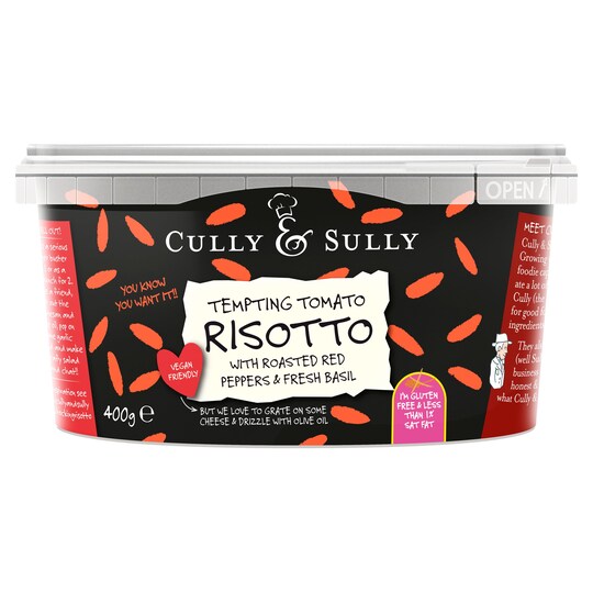 Cully And Sully Tomato And Red Pepper Risotto 400G - Tesco Groceries