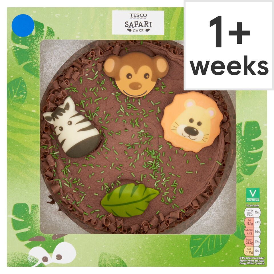 Tesco Chocolate Safari Cake - Tesco Groceries