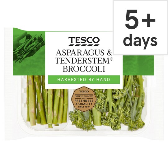 Tesco Asparagus & Tenderstem Broccoli 190G - Tesco Groceries
