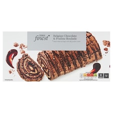 Tesco Finest Chocolate & Praline Roulade 525G - Tesco Groceries