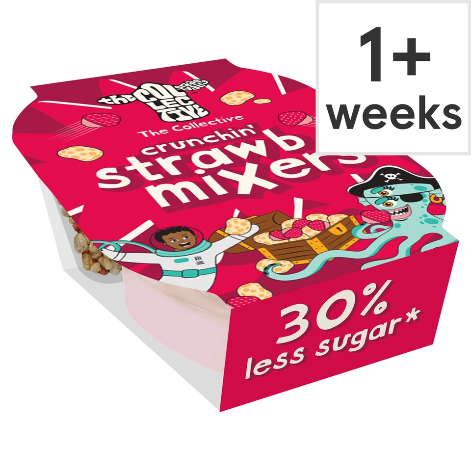 The Collective Crunchin' Strawb Mixers Strawberry Yoghurt 100g - Tesco ...