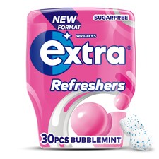 Wrigley's Extra Refreshers Bubble Mint 30S Gum 67G - Tesco Groceries