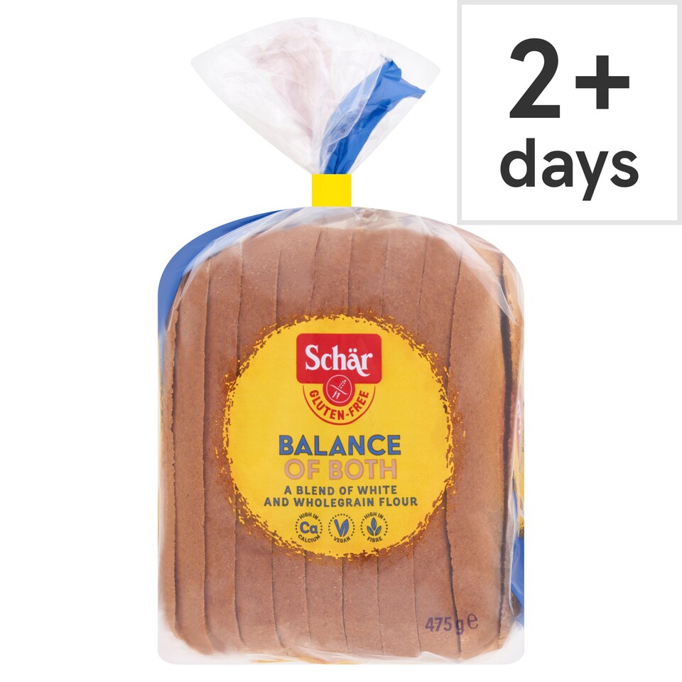 Schar Gluten Free Balance of Both Loaf Bread 475g - Tesco Groceries