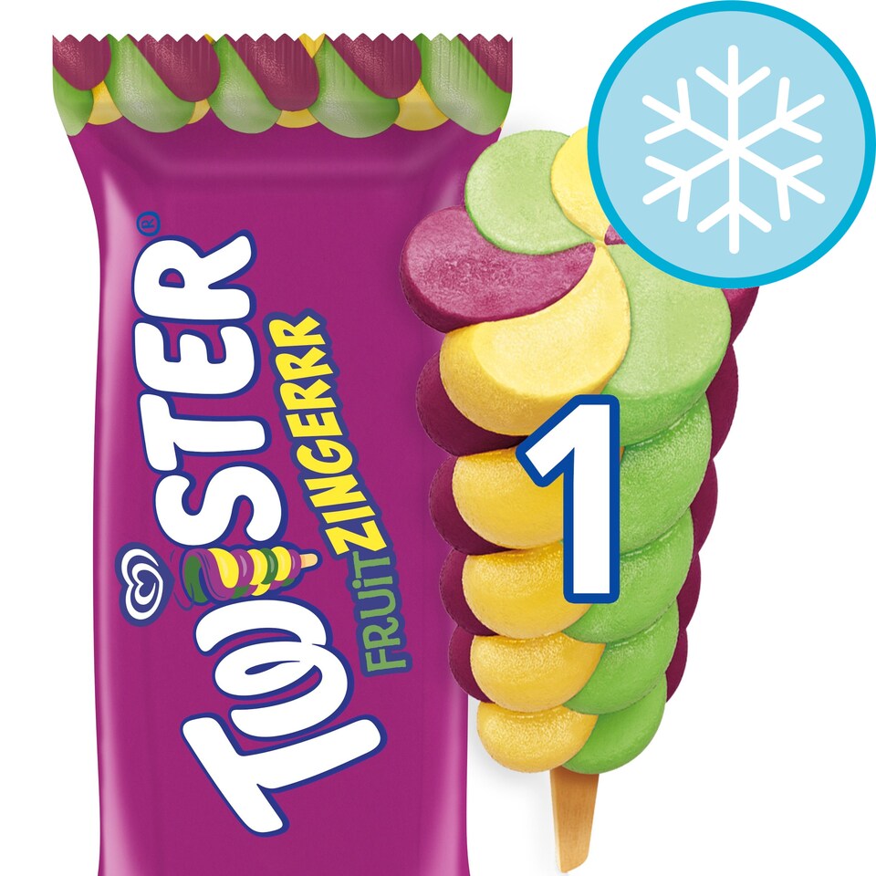 Twister Zinger Sweet & Sour Ice Cream Lolly 70ml - Tesco Groceries