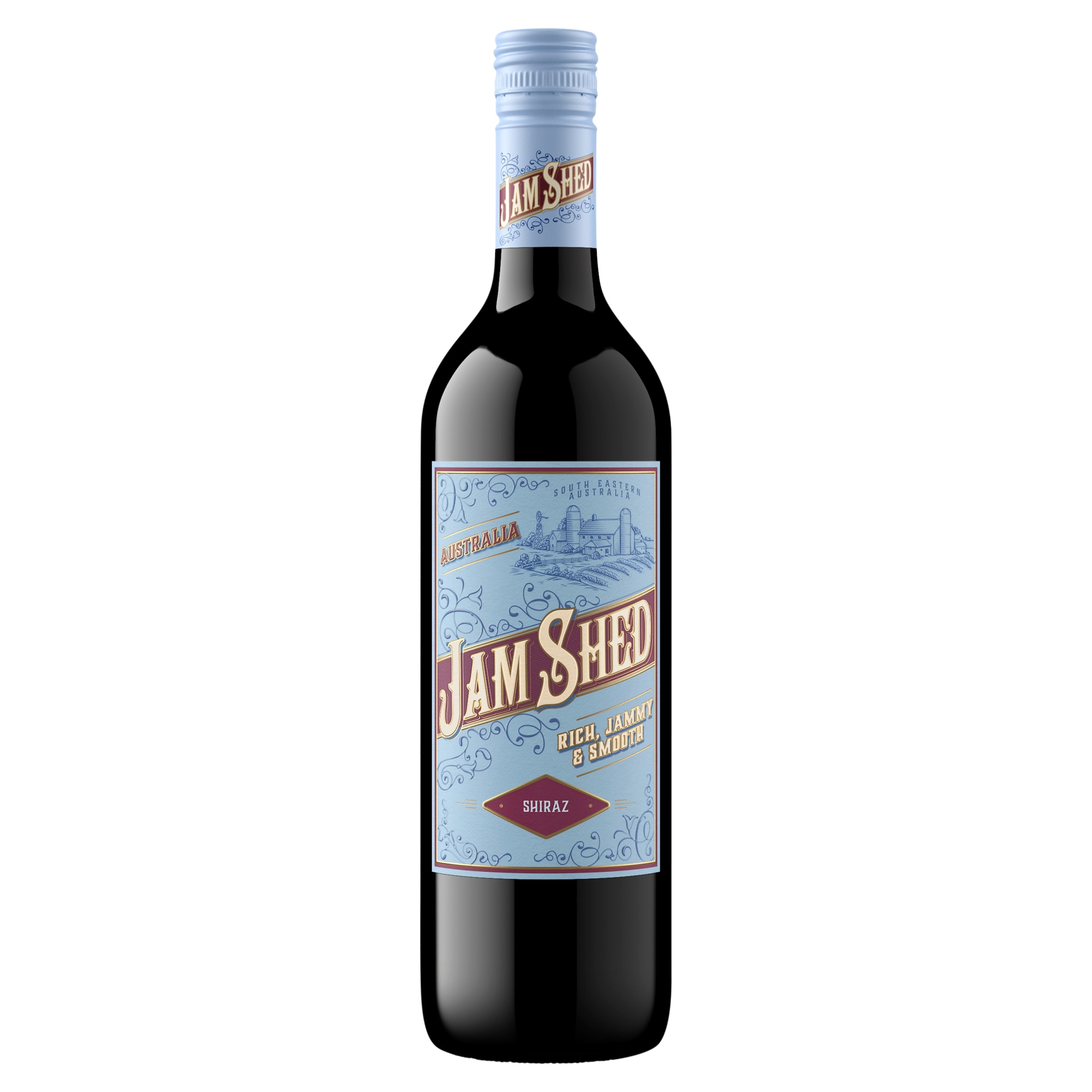 Jam Shed Shiraz Red Wine 75cl - Tesco Groceries