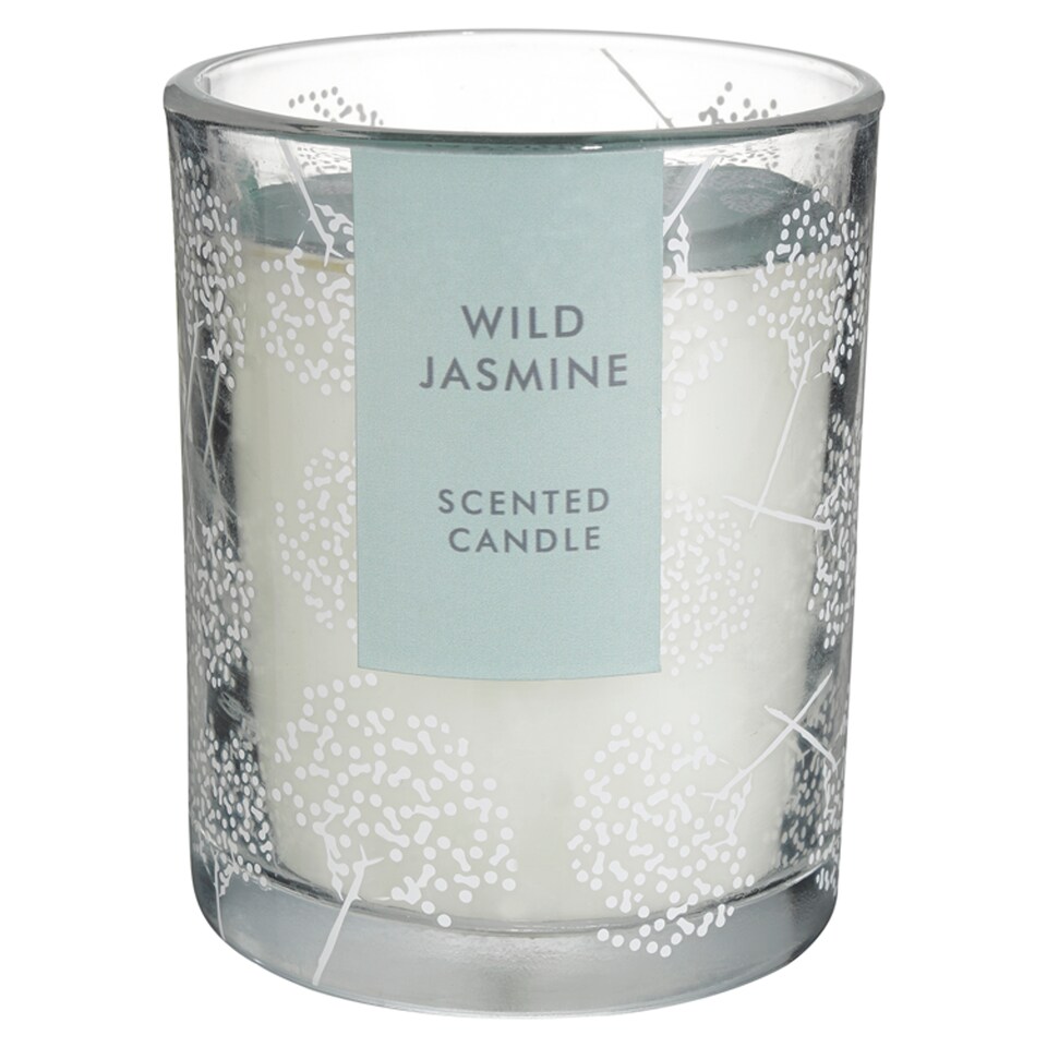 Tesco Scented Candle Wild Jasmine - Tesco Groceries