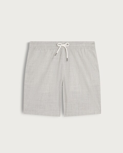 F&F Pure Cotton Textured Drawstring Shorts in Grey - Tesco Groceries