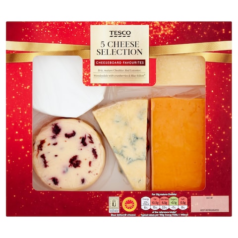 Tesco 5 Cheese Selection 450G - Tesco Groceries