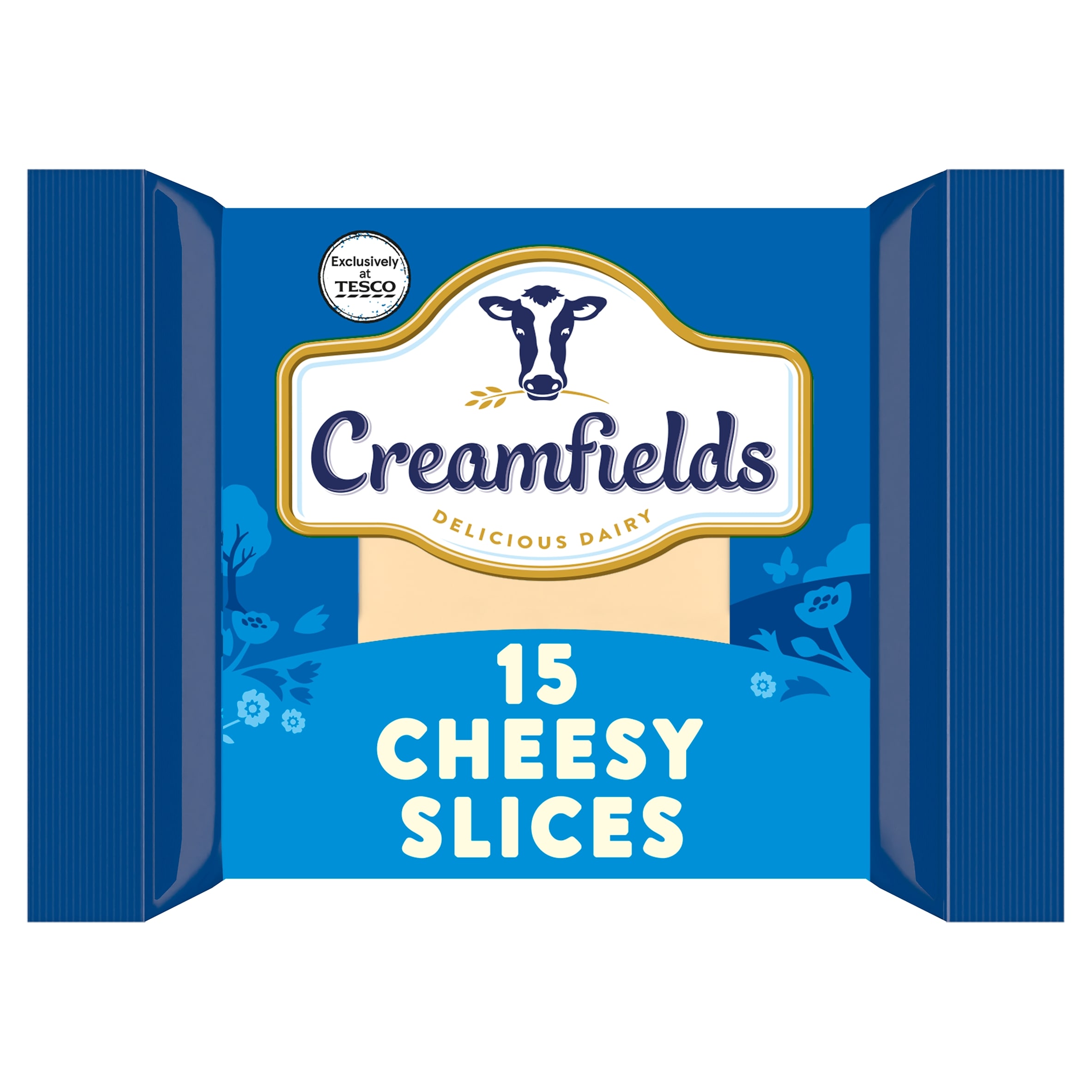 Creamfields Cheese Slices 15 Pack 255g - Tesco Groceries
