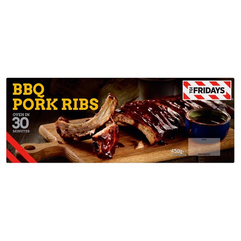 TGI Friday's BBQ Pork Rib Rack 450g - Tesco Groceries