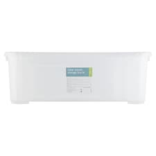 Tesco Clear Plastic Storage Box M - Tesco Groceries