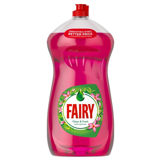 Fairy Pink Jasmine Wash Up Liquid 1190Ml - Tesco Groceries