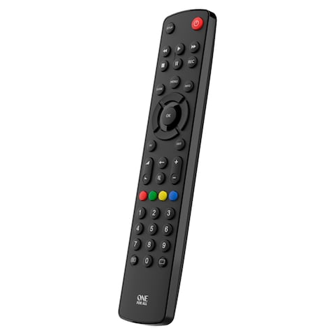 One For All Contour URC1210 Replacement Universal TV Remote Black ...