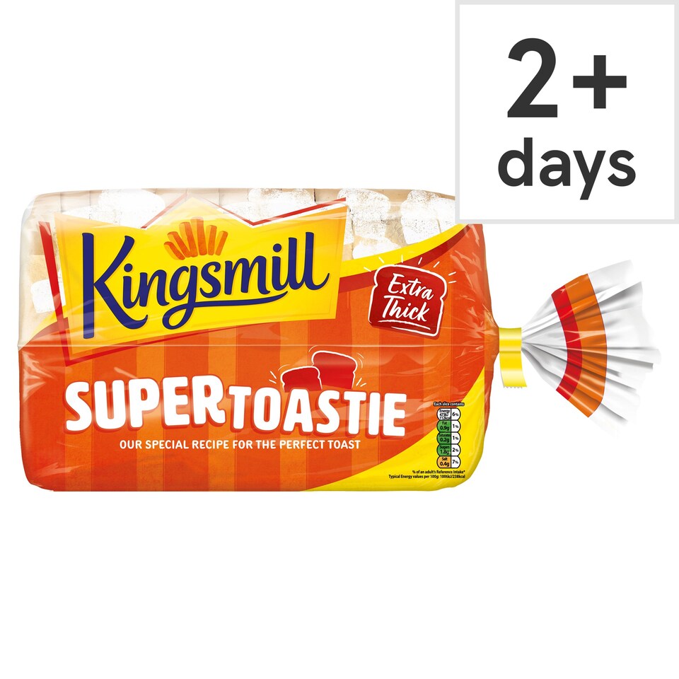 Kingsmill Super Toasty Bread 750G - Tesco Groceries