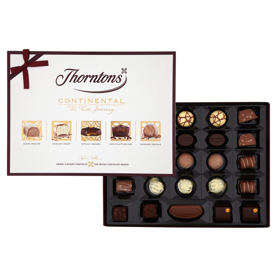 Thorntons Continental Chocolates 284G - Tesco Groceries