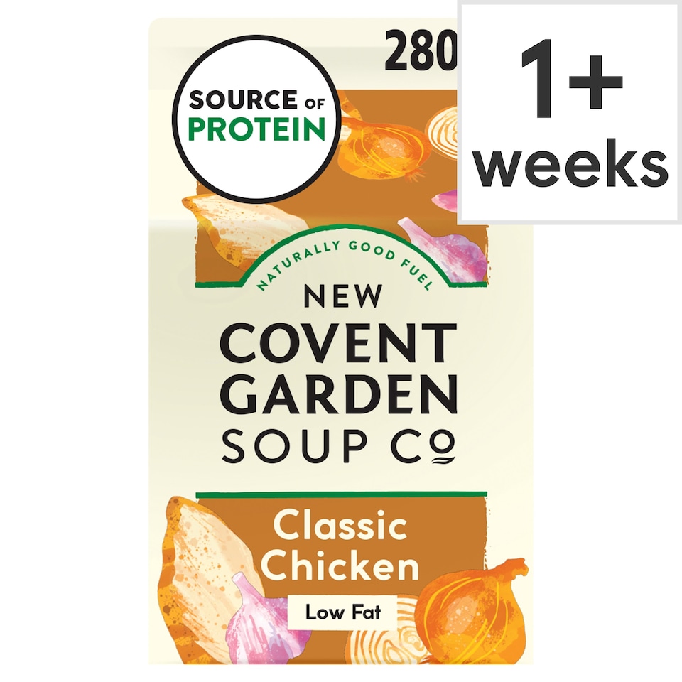New Covent Garden Classic Chicken Soup 280g - Tesco Groceries