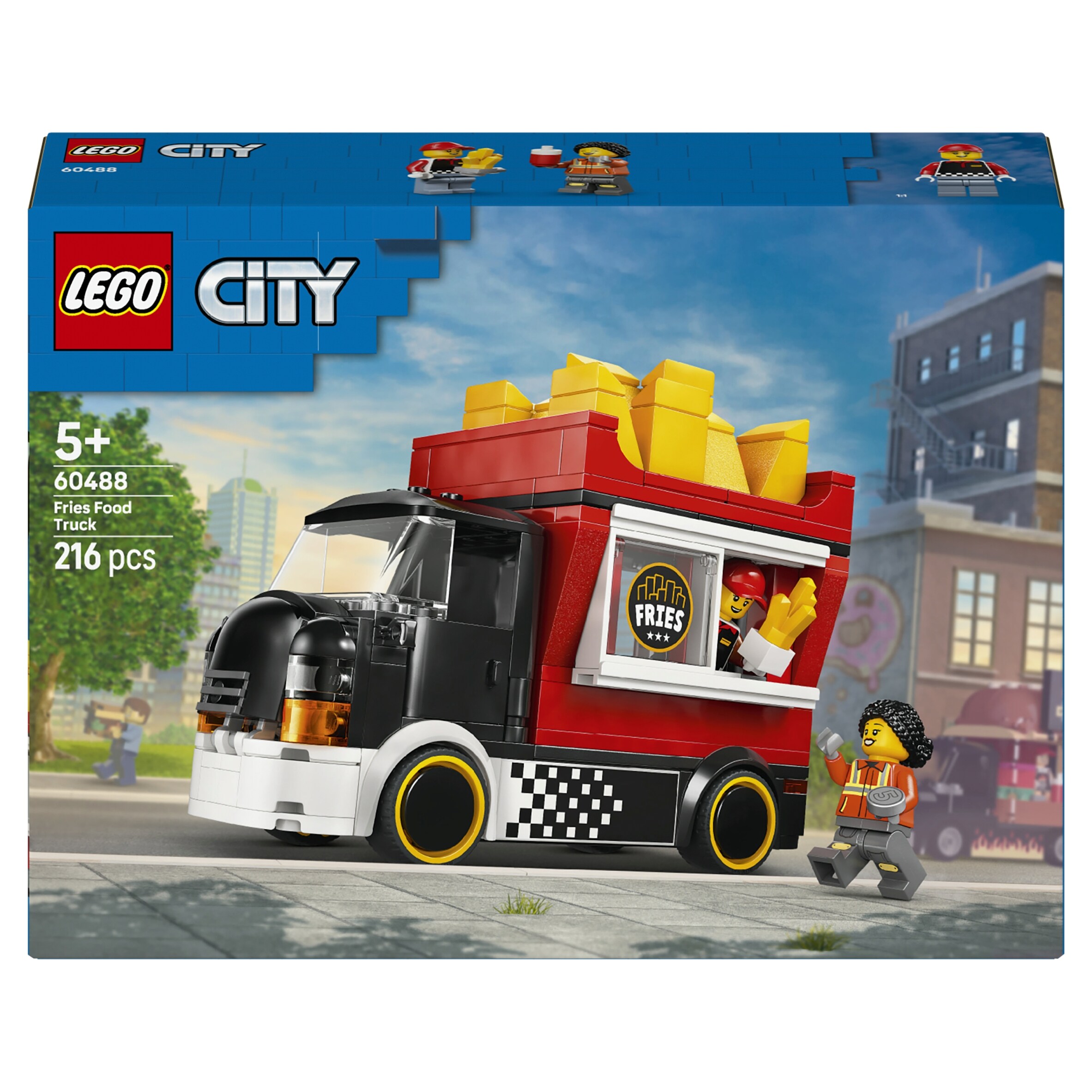 LEGO City 60488 Sültkrumpli-árus büfékocsi - Tesco Groceries