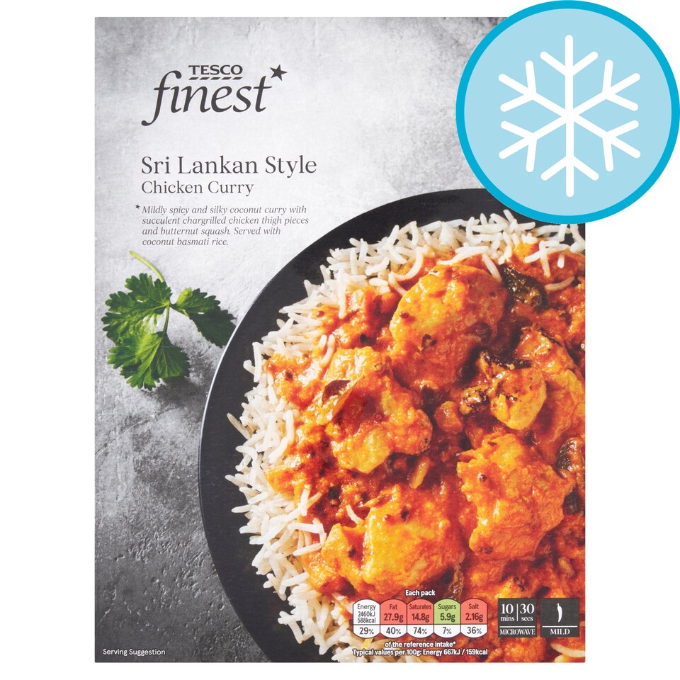 Tesco Finest Sri Lankan Style Chicken Curry 400g - Tesco Groceries