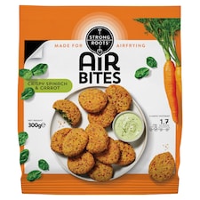 Strong Roots Air Bites Crispy Spinach & Carrot 300g - Tesco Groceries