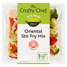The Crafty Chef Oriental Stir Fry Mix 300G - Tesco Groceries