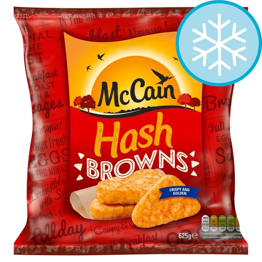 Mccain Hash Browns 625G - Tesco Groceries