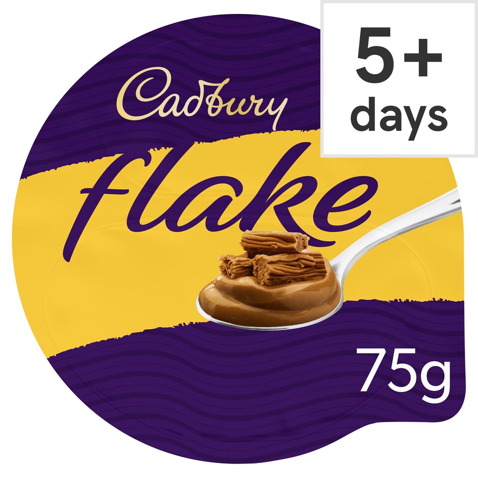 Cadbury Flake Milk Chocolate Dessert 75G - Tesco Groceries