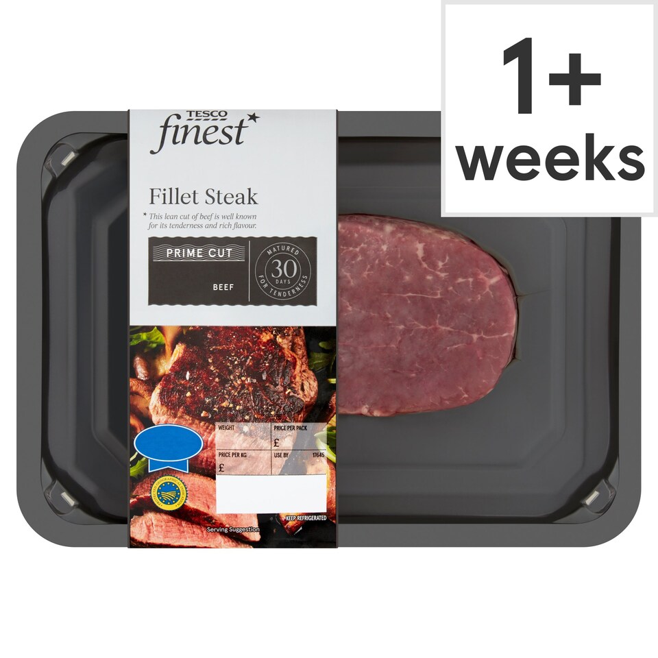 Tesco Finest Fillet Steak 210G - Tesco Groceries