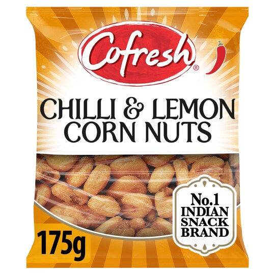 Cofresh Crunchy Corn Nuts Chilli & Lemon 175G - Tesco Groceries