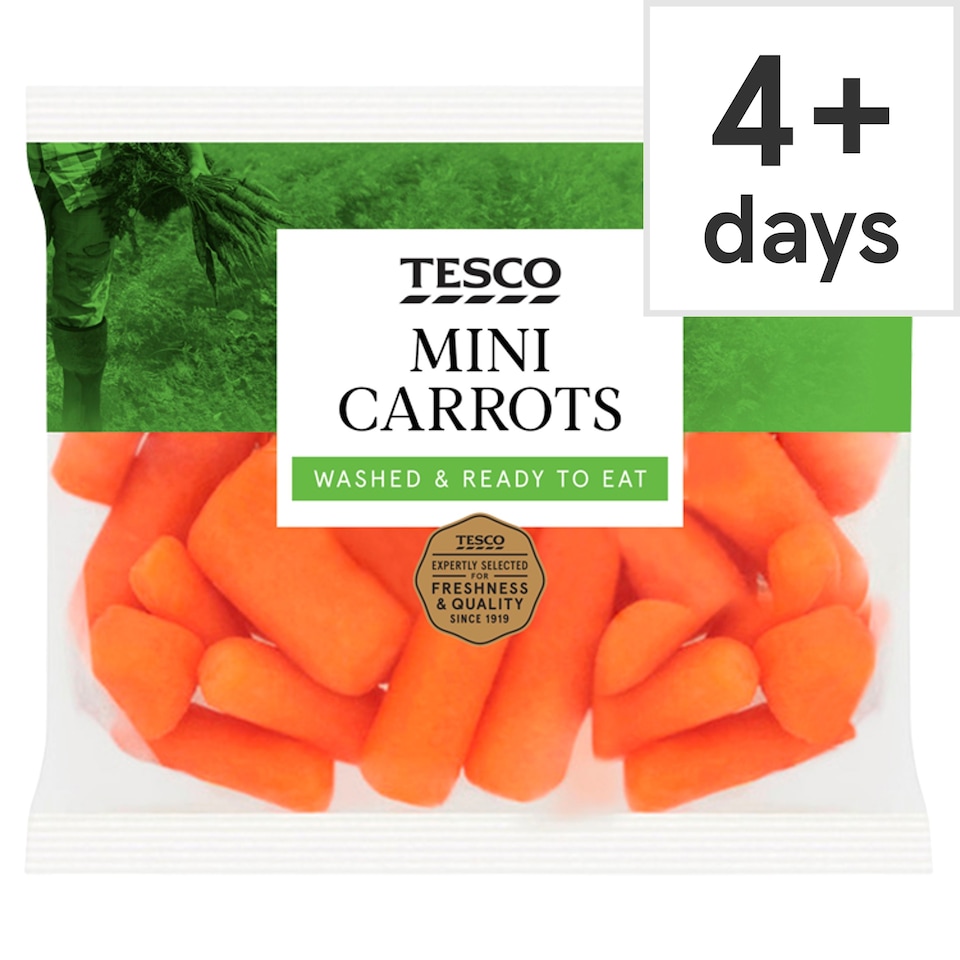 Tesco Mini Carrots 320G - Tesco Groceries