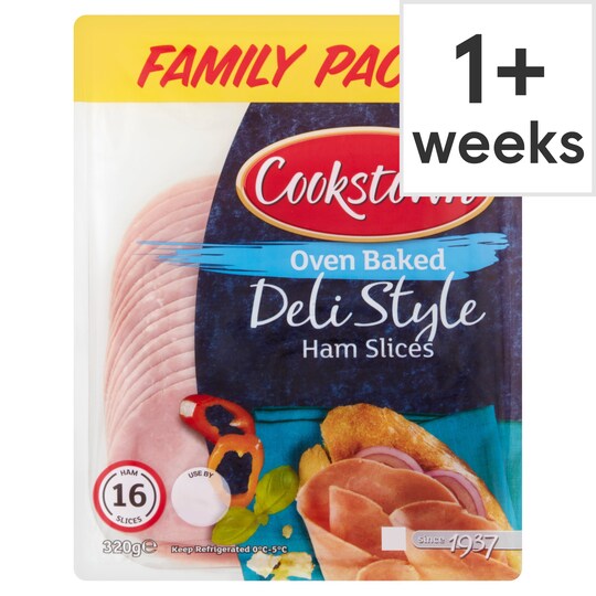 Cookstown Deli Style Oven Baked Ham 320G - Tesco Groceries