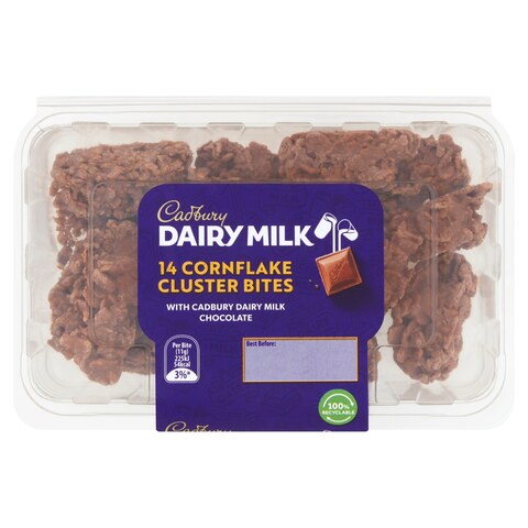 Cadbury Dairy Milk Cornflake Cluster Bites X14 - Tesco Groceries