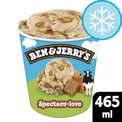 Ben & Jerry's Spectacu-love Ice Cream Tub 465ml - Tesco Groceries