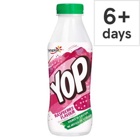 Yop Raspberry Flavoured Yogurt Drink 500 G - Tesco Groceries