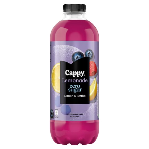Cappy Lemonade Zero Sugar Lemon & Berries 1,25 l - Tesco Groceries