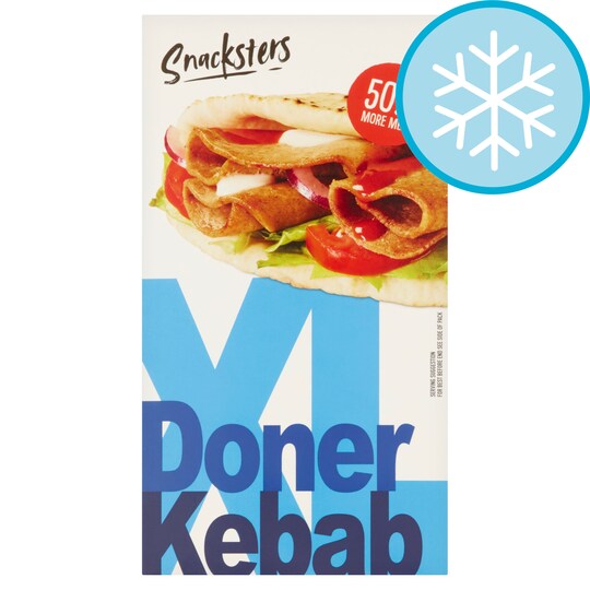 Snacksters Xl Doner Kebab 172G - Tesco Groceries