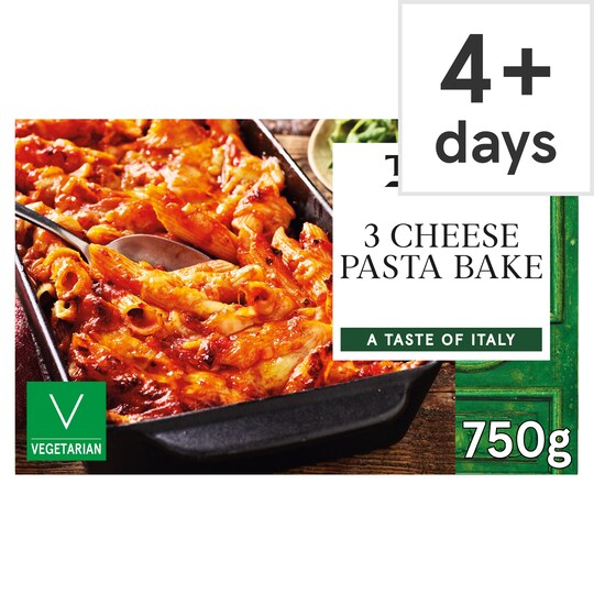 Tesco Three Cheese Pasta Bake 750G - Tesco Groceries