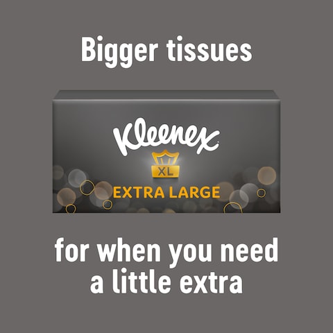Kleenex XL Tissues 90 Pack - Tesco Groceries