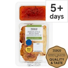 Tesco Indian Style Selection With Mango Dip 95G - Tesco Groceries