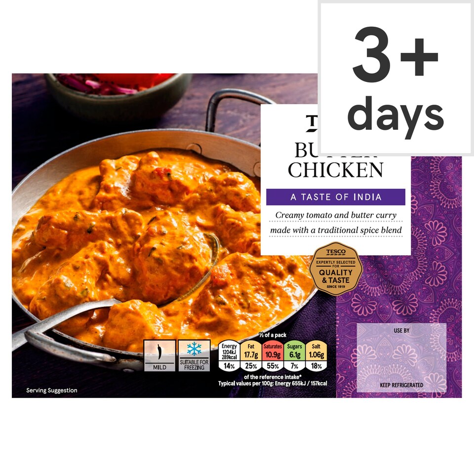 Tesco Butter Chicken 400G - Tesco Groceries